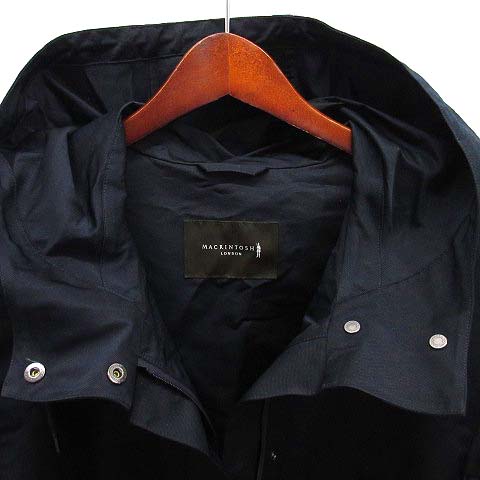 【中古】マッキントッシュ ロンドン MACKINTOSH LONDON ポリエステル グログラン コート マウンテンパーカー 23AW ネイビー 38 G5A03815 マッキントッシュ ロンドン MACKINTOSH LONDON ポリエステル