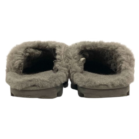 アグ UGG ムートンサンダル スリッパ ボア ワンポイントロゴ 23.0