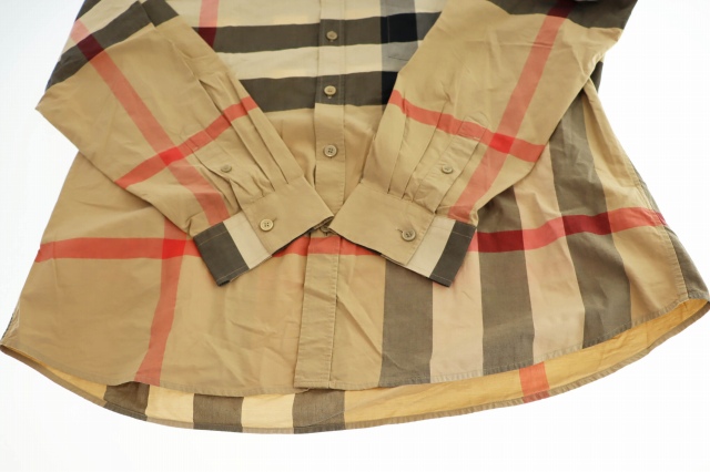 バーバリー BURBERRY CHECK SHIRTS ノバチェック レギュラーカラー