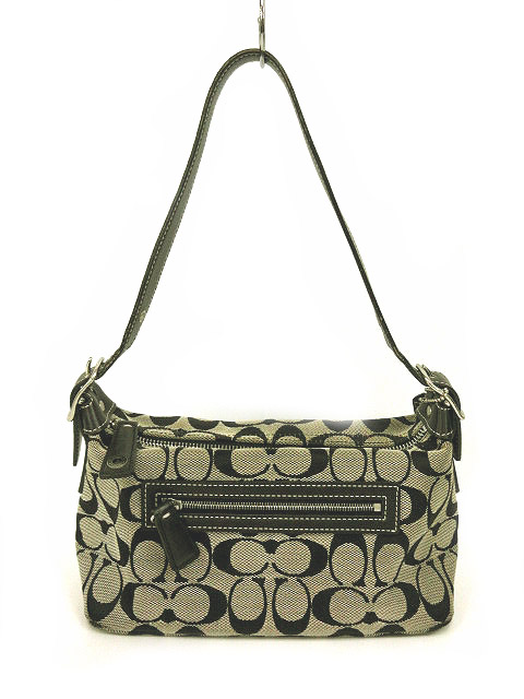 コーチ COACH 6044 ハンド バッグ アクセサリーポーチ シグネチャー 灰 ‡ レディース 046-201710091857 ...