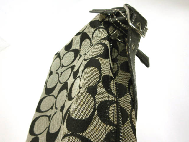 コーチ COACH 6044 ハンド バッグ アクセサリーポーチ シグネチャー 灰 ‡ レディース 046-201710091857 ...