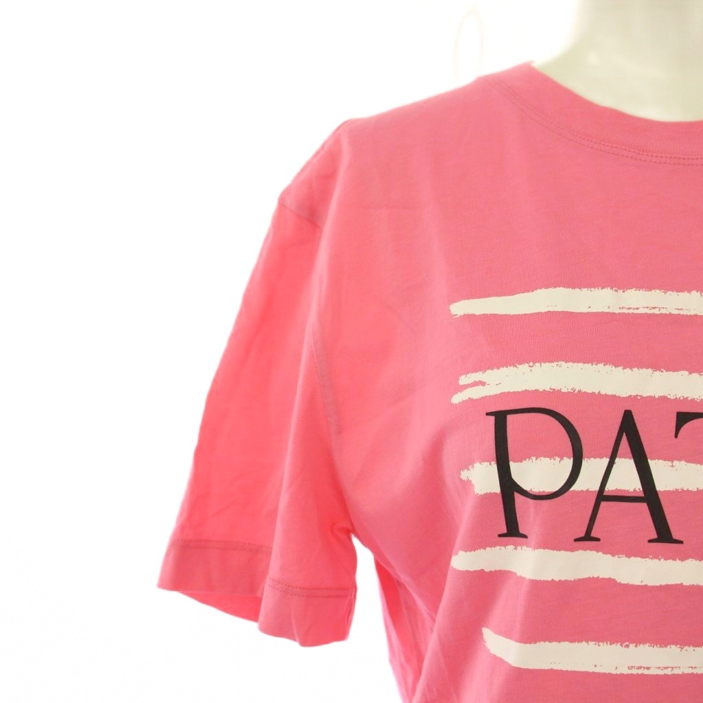 パトゥ PATOU Tシャツ カットソー 半袖 クルーネック ロゴ プリント