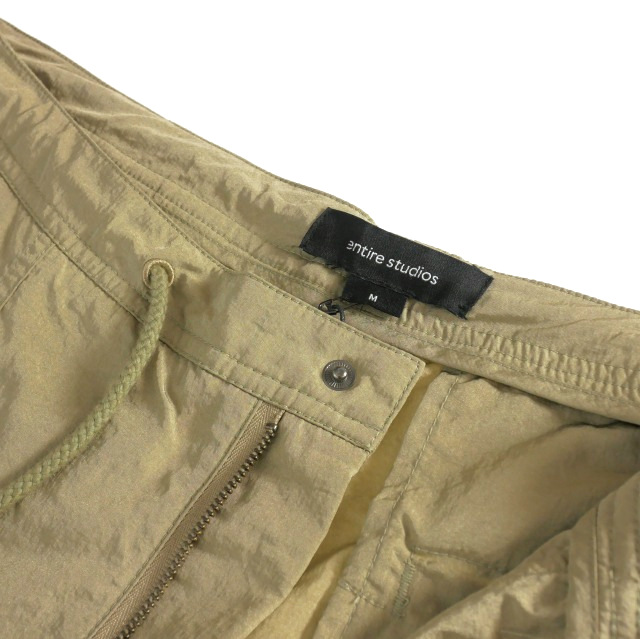 【中古】未使用品 エンタイアスタジオ entire studio FREIGHT CARGO ナイロンカーゴパンツ M SAGE ES2395  メンズ 未使用品 エンタイアスタジオ entire studio FREIGHT CARGO ナイロン