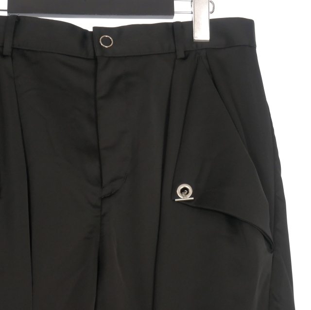 ターク TAAKK SATIN EYELET TROUSERS サテンアイレットトラウザーズ