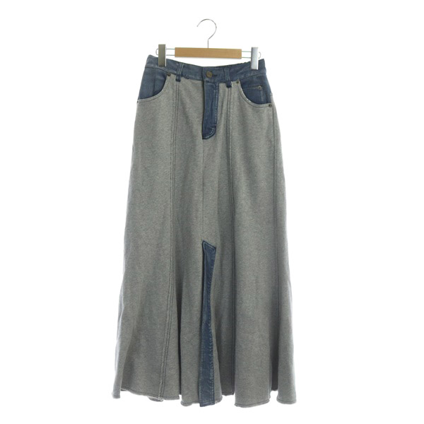 カテゴリ Ameri VINTAGE - DENIM DOCKING SWEAT SKIRTの通販 by ⋆‎´•ﻌ•`⑅welcome⋆‎´•ﻌ•`⑅｜アメリヴィンテージならラクマ ブランド