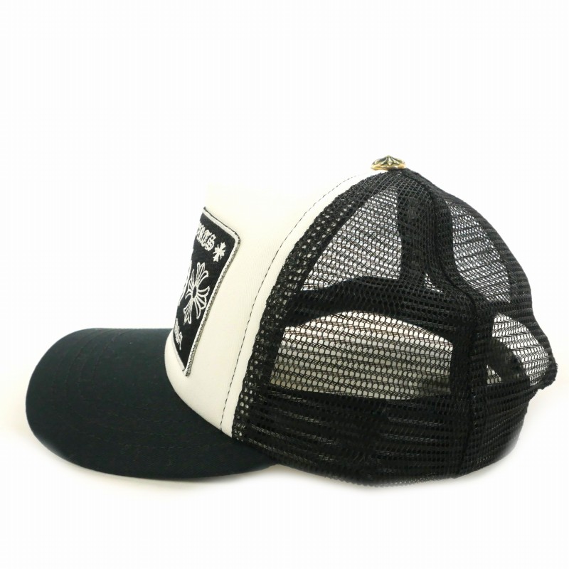 【中古】クロムハーツ CHROME HEARTS トラッカーキャップ CHプラス CHロゴ メッシュキャップ 帽子 ONE SIZE 53-60 クロムハーツ CHROME HEARTS トラッカーキャップ CHプラス CHロゴ