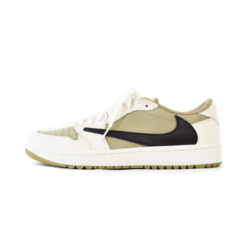 ナイキ NIKE Travis Scott Air Jordan 1 Low Golf NRG Neutral Olive